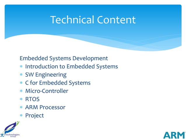 Arm processor architecture awareness session pi technologies | PPT