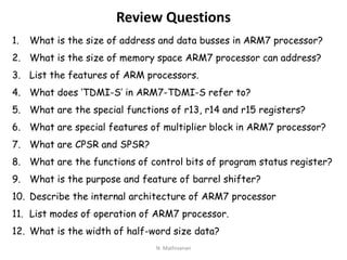 ARM Processors | PPTX