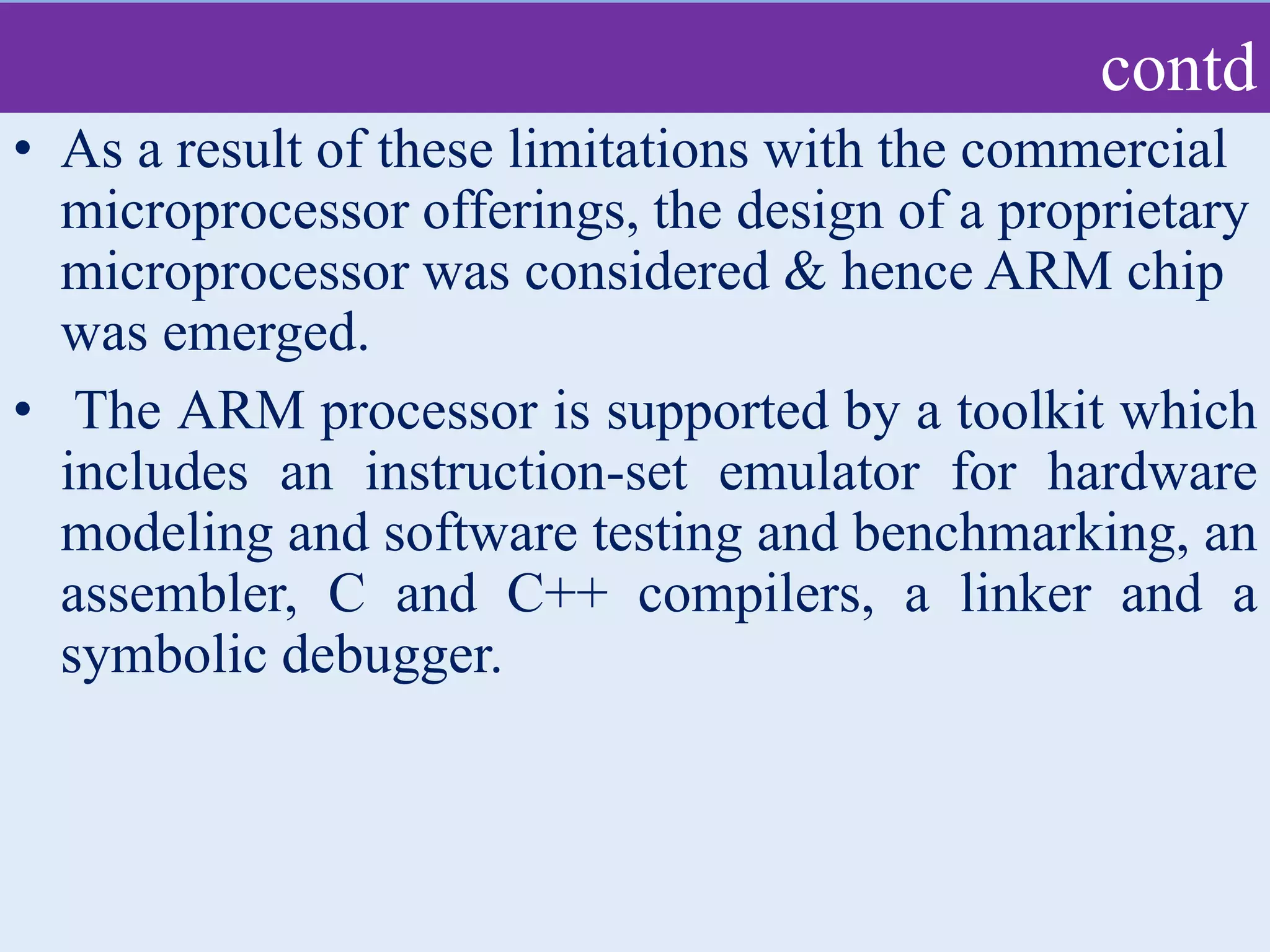 Lect 1 Arm Processors Ppsx Computing Technology And Computing