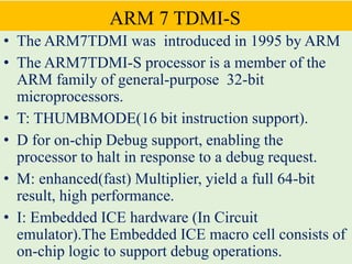 LECT 1: ARM PROCESSORS | PPSX