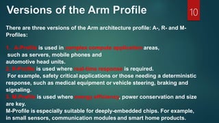 Arm Processors Architectures | PPTX