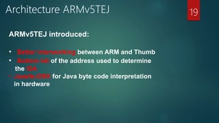 Arm Processors Architectures | PPTX