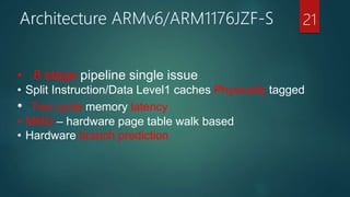 Arm Processors Architectures | PPTX