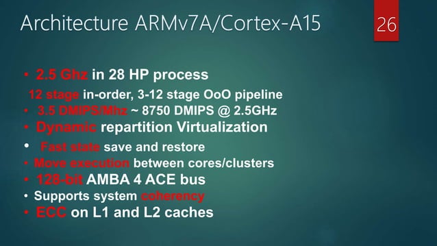 Arm Processors Architectures | PPTX