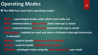Arm Processors Architectures | PPTX