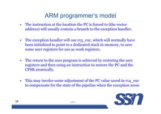 ARM programmer's model.pdf | Operating Systems | Computer Software and Applications