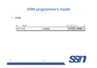 ARM programmer's model.pdf | Operating Systems | Computer Software and Applications