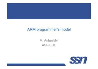ARM programmer's model.pdf