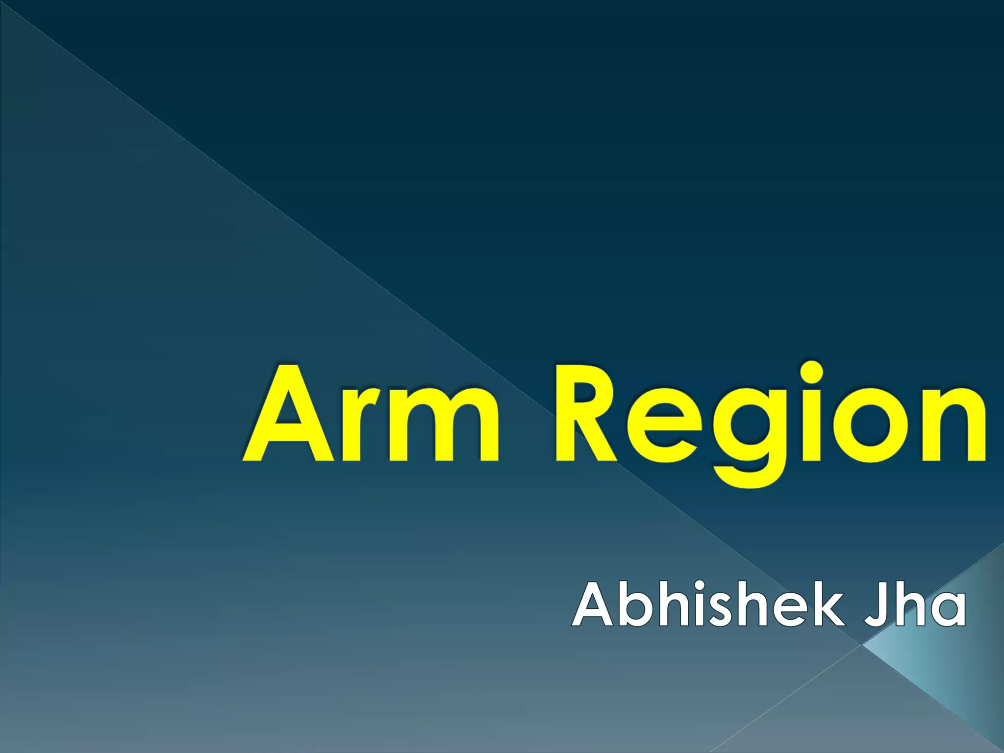 Arm region | PPTX