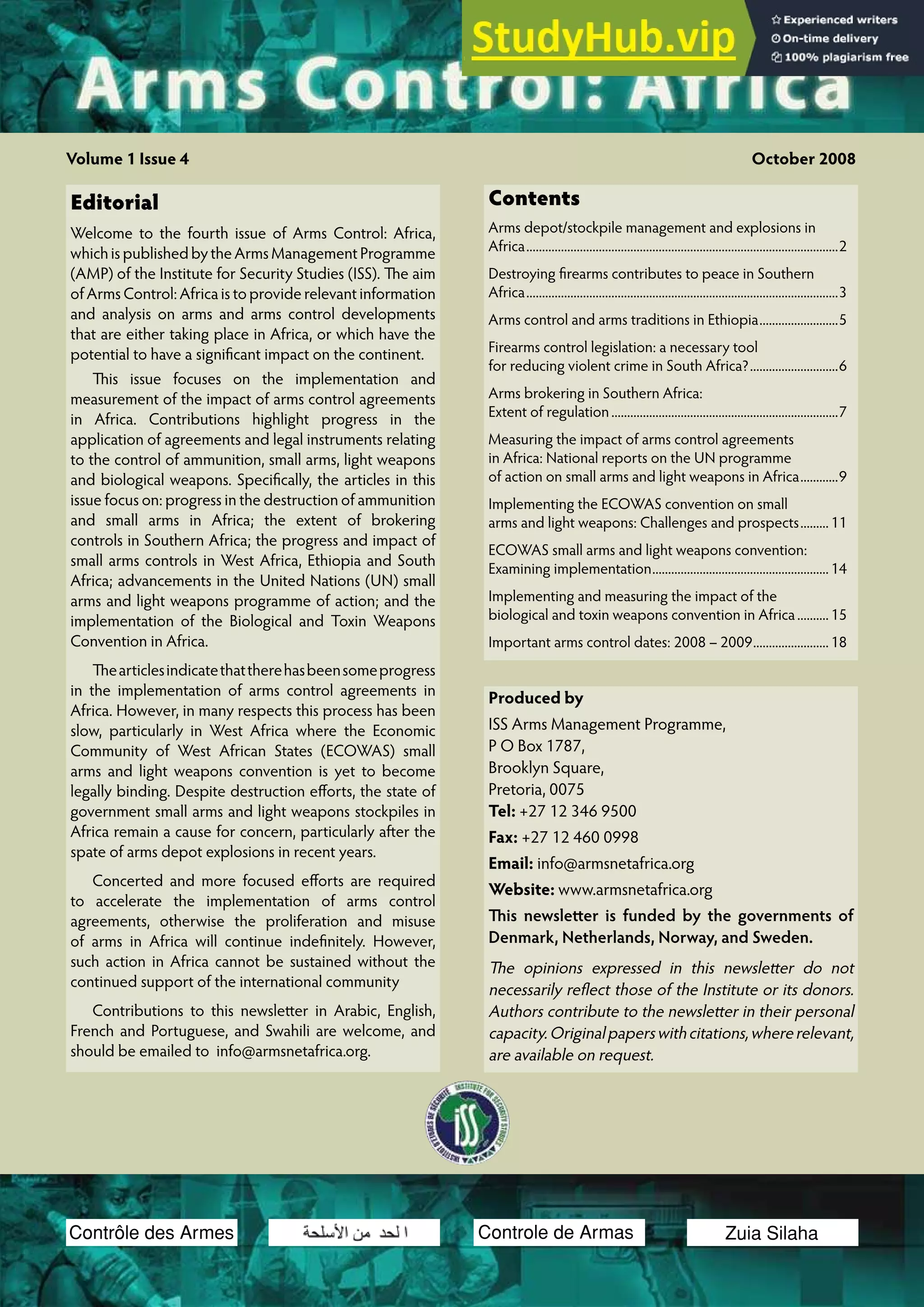 Arms Control And Arms Traditions In Ethiopia.Pdf