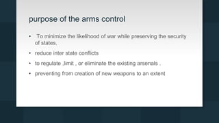 Arms control / Balan | PPTX