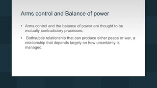 Arms control / Balan | PPTX