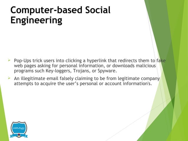 Social Engineering | #ARMSec2015 | PPT