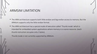 Armsim (simualtor) | PPT