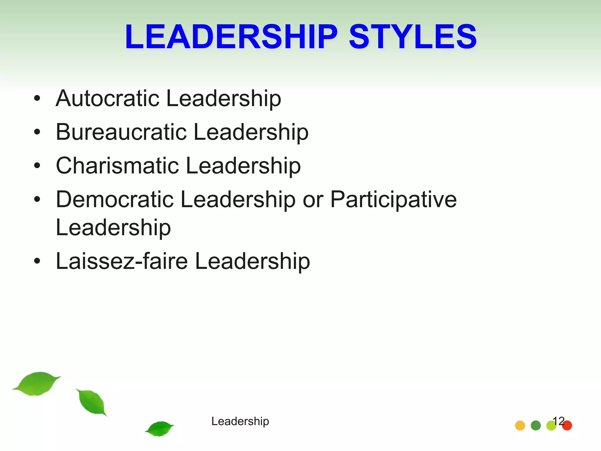 Leadership Fundamentals | PPTX