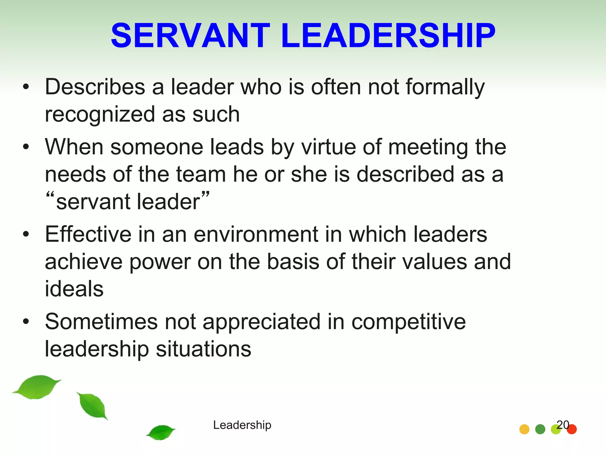 Leadership Fundamentals | PPTX