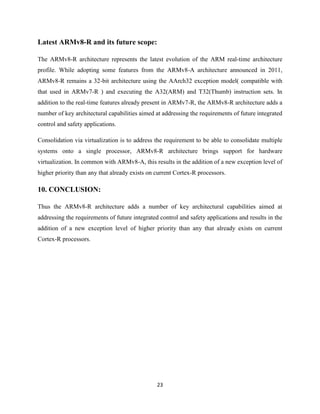 Arm's new architecture for automotive and industrial control markets | PDF