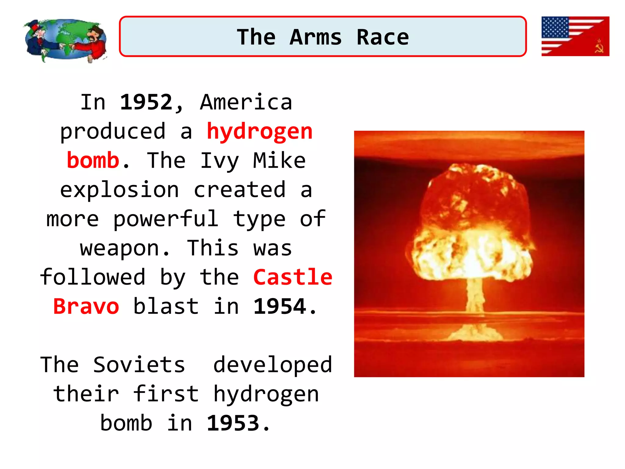 Causes of the Cuban Missile Crisis – Arms race | PPT