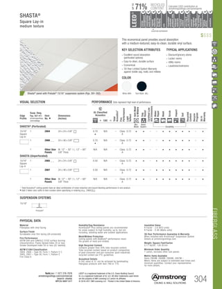 09-Armstrong ceilings-mineral-fiber-fiberglass-specifiers-reference | PDF