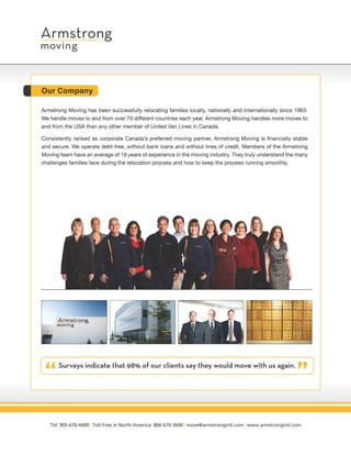 Armstrong Moving | PDF