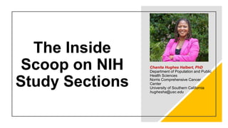 Advice from the Battleground: Inside NIH Study Sections and Common ...