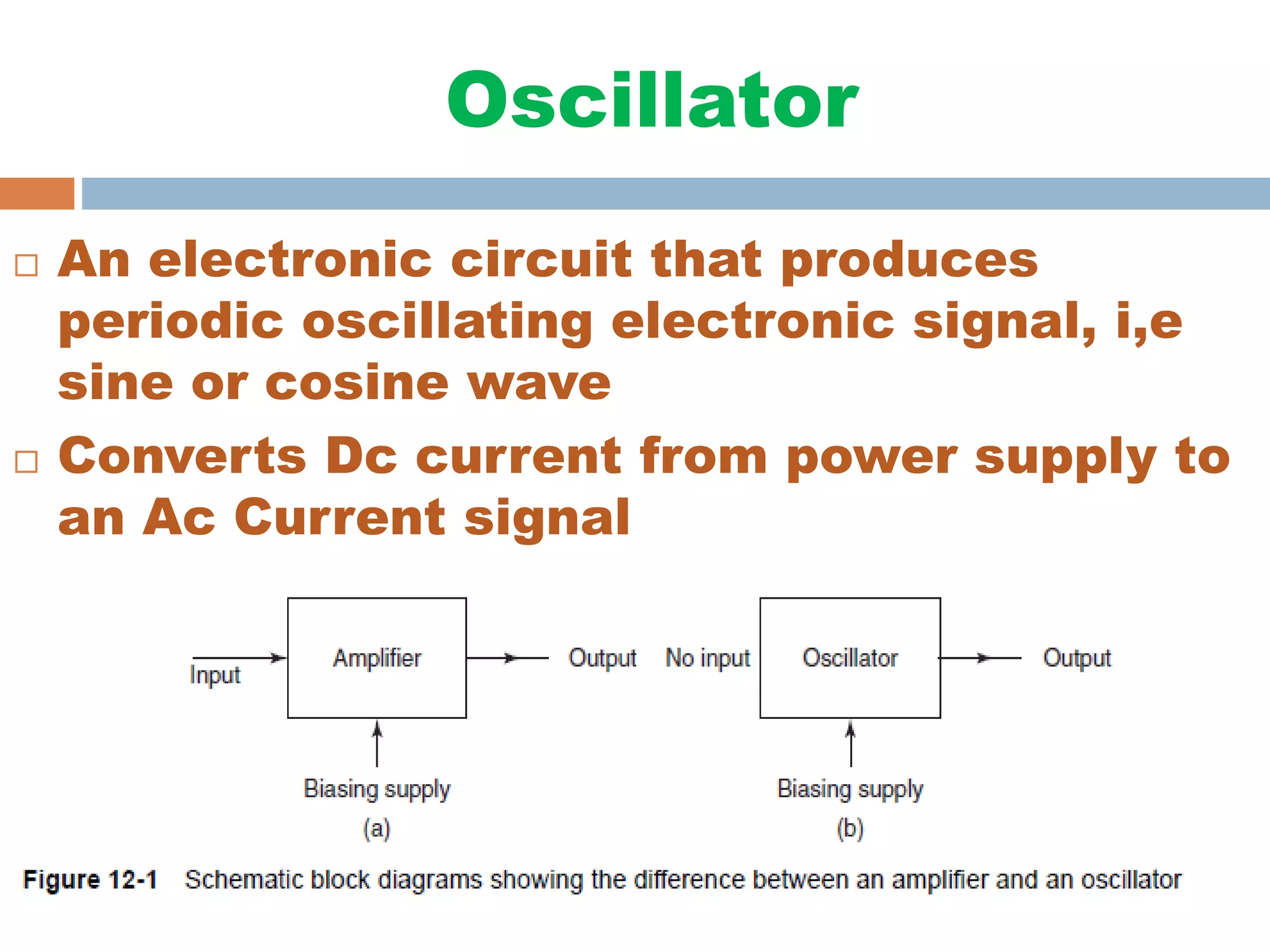 Armstrong oscillator | PPTX