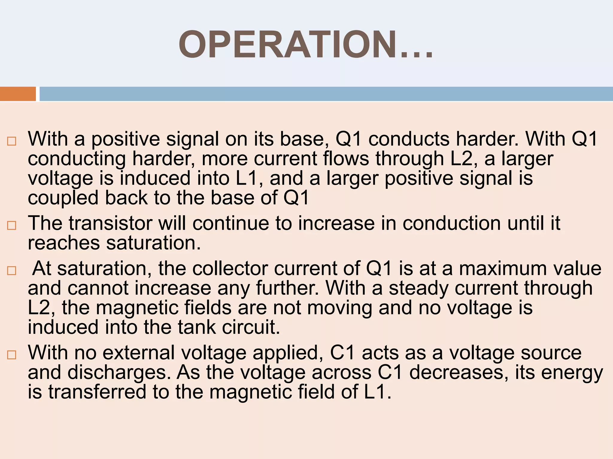 Armstrong oscillator | PPTX