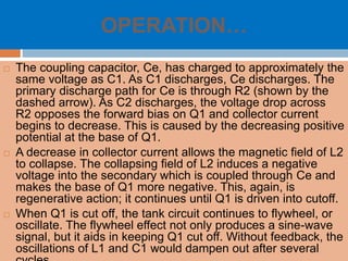Armstrong oscillator | PPTX