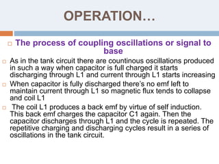 Armstrong oscillator | PPTX