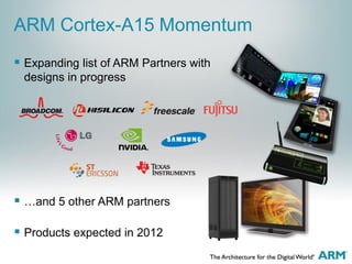 Q4.11: ARM Technology Update Plenary | PDF | Operating Systems ...