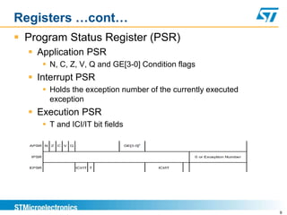 ARM Cortex-M3 Training | PPTX