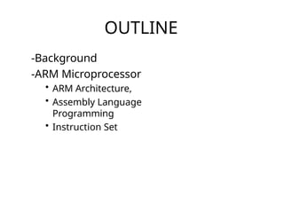 ARM-7 ADDRESSING MODES INSTRUCTION SET | PPTX