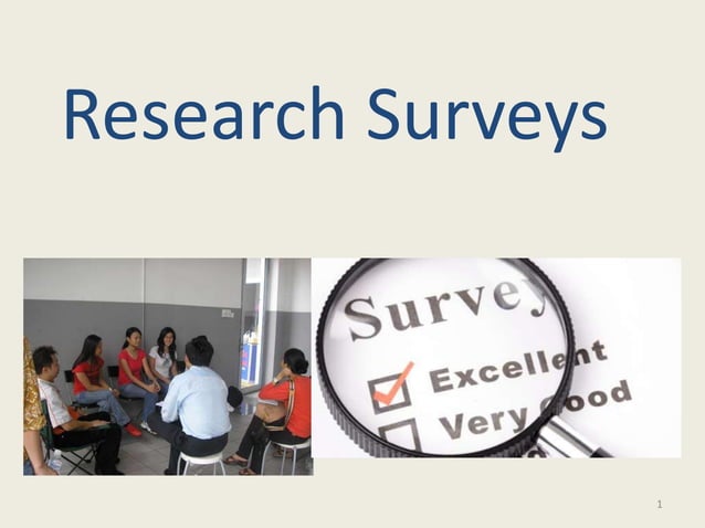 Research Surveys | PPTX
