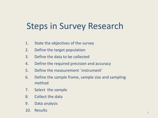 Research Surveys | PPTX