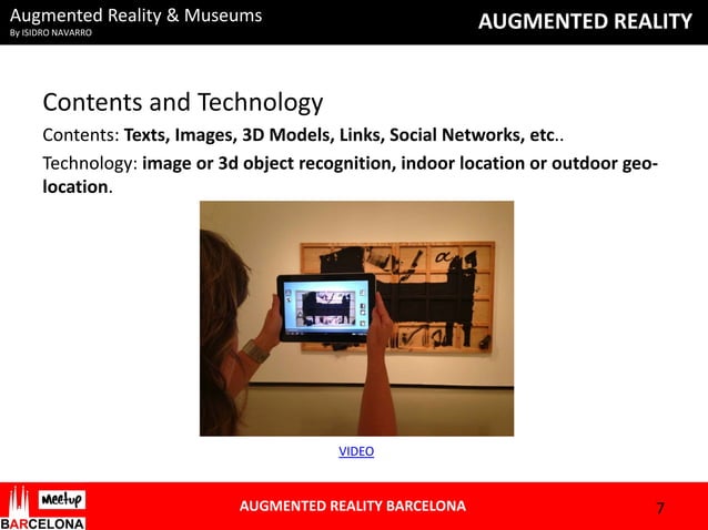 Augmented Reality & Museums | PPT