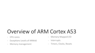 Virtualization Support in ARMv8+ | PDF