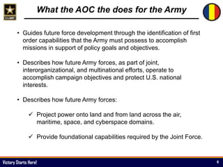 Army Operating Concept Team Teach | PDF