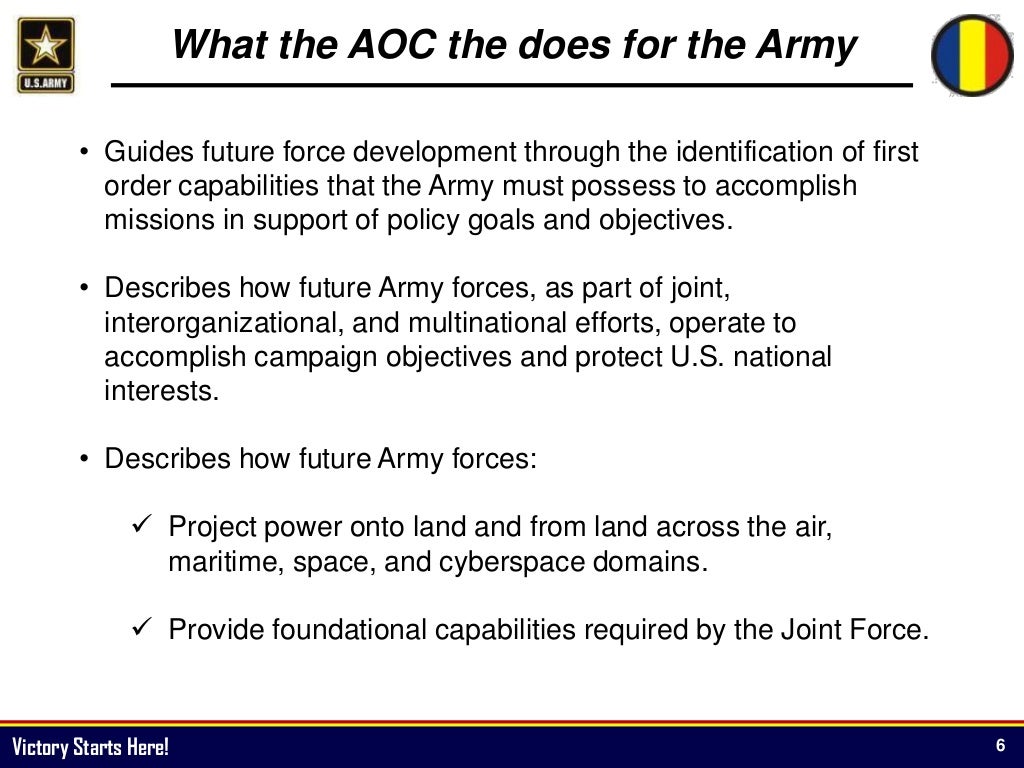 Army Operating Concept Team Teach