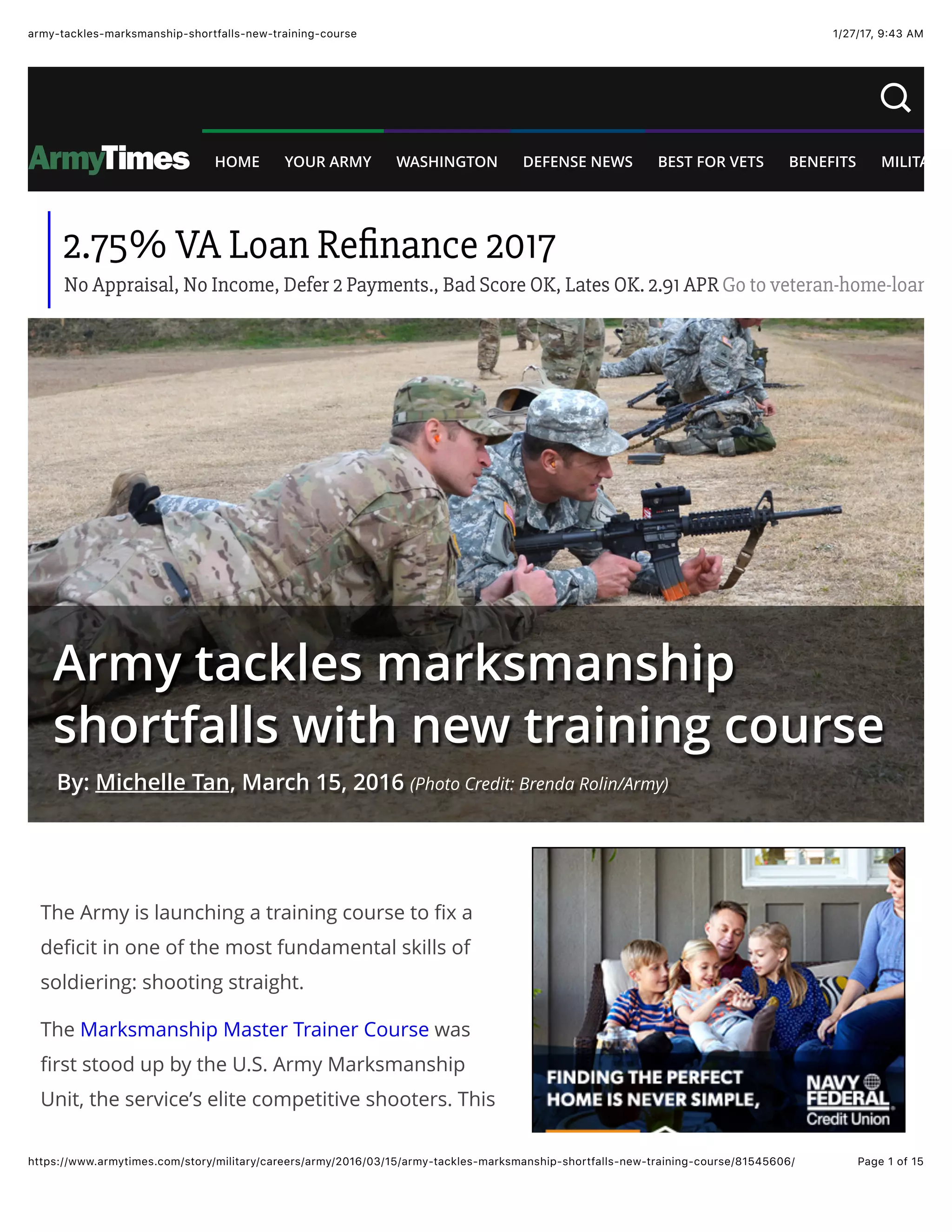 Army tackles-marksmanship-shortfalls-new-training-course | PDF