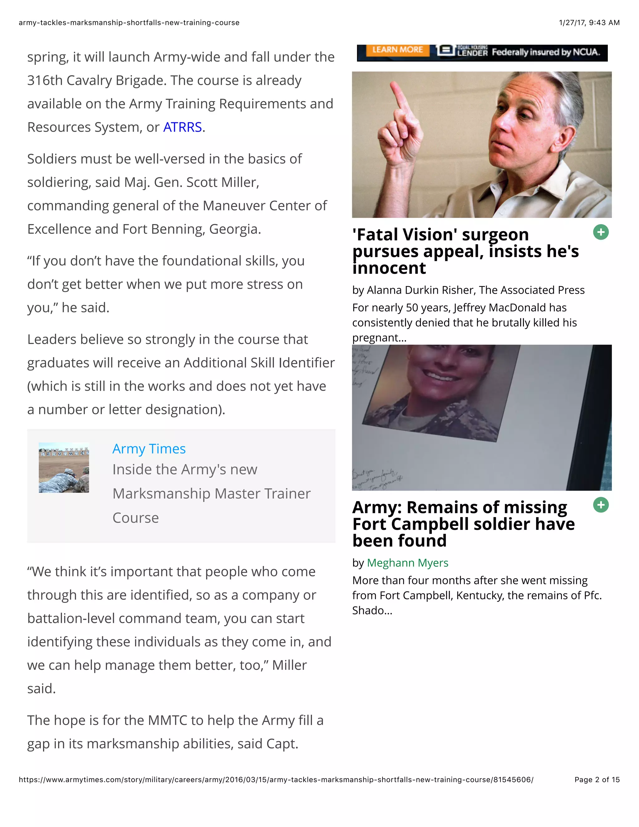 Army tackles-marksmanship-shortfalls-new-training-course | PDF