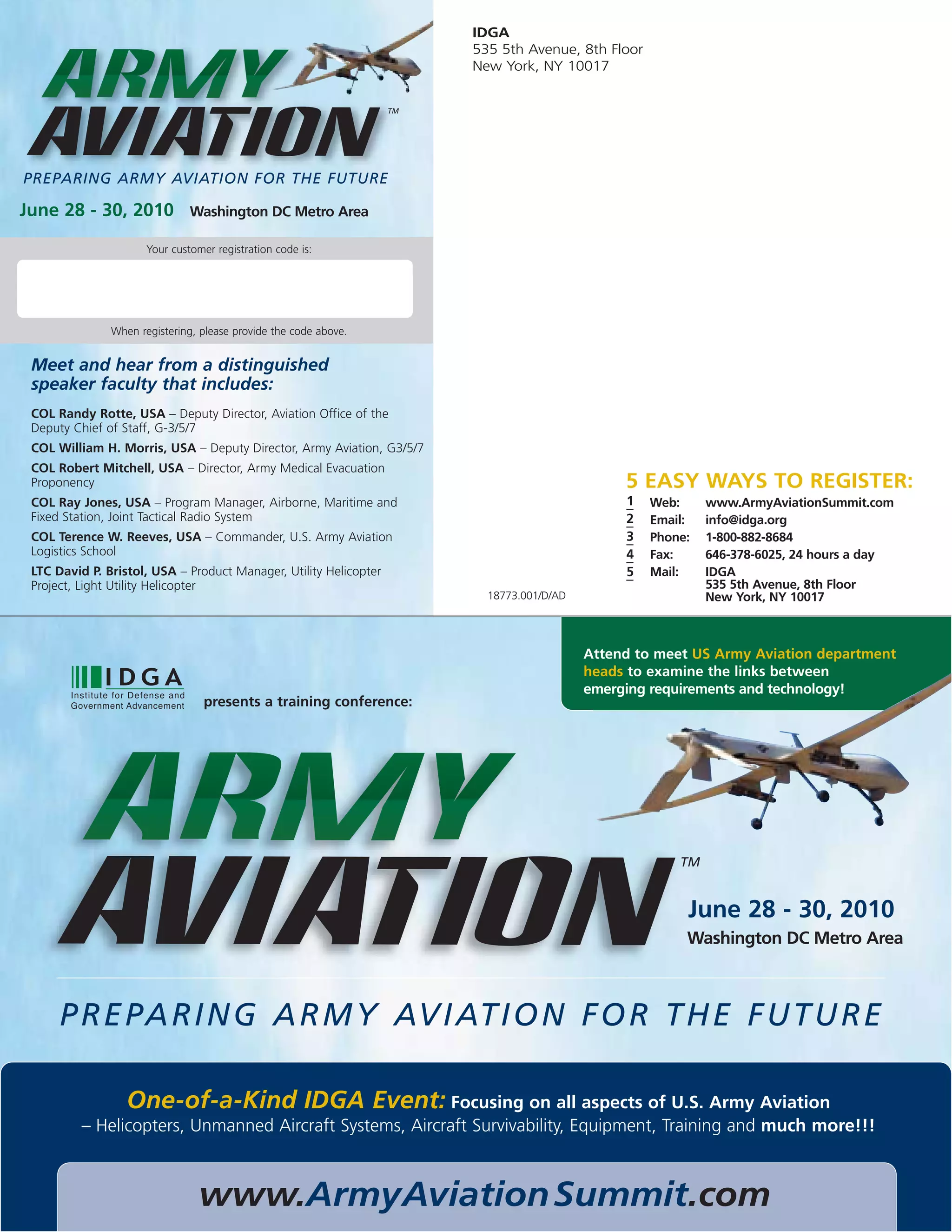 Army Aviation Summit | PDF