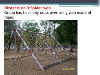 Group obstacle race for SSB | PPTX | Reptiles | Pets