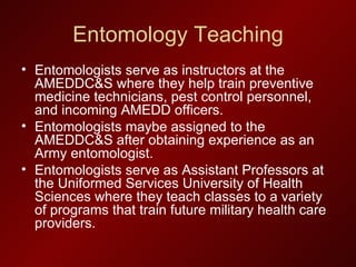 Army entomology a_historical_perspective | PPT