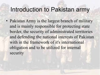 Army final ppt | PPTX