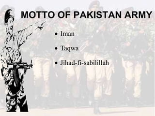 Army final ppt | PPTX