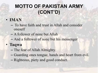 Army final ppt | PPTX