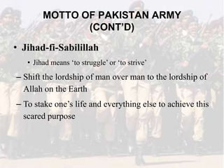 Army final ppt | PPTX