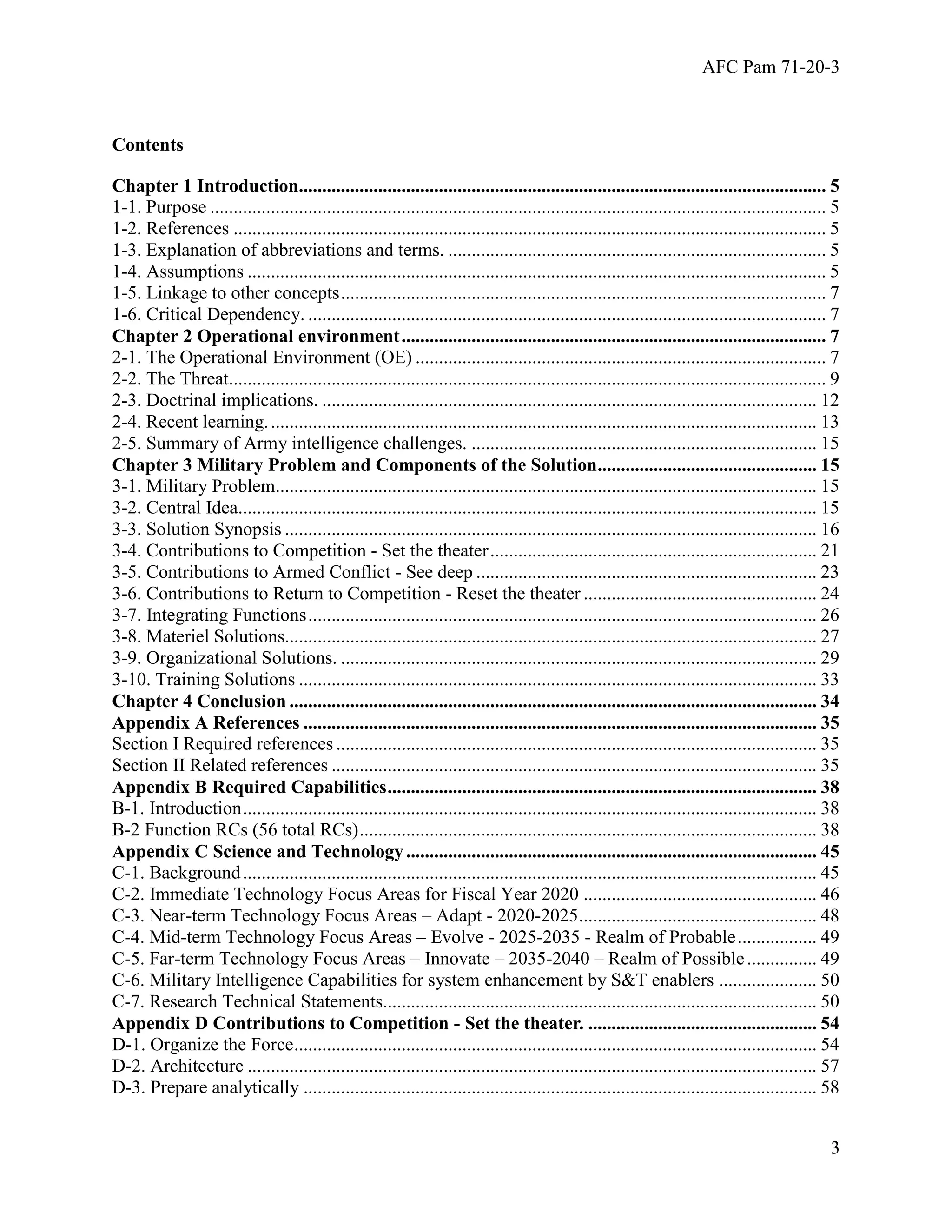 Army Futures Command Concept for Intelligence 2028 | PDF