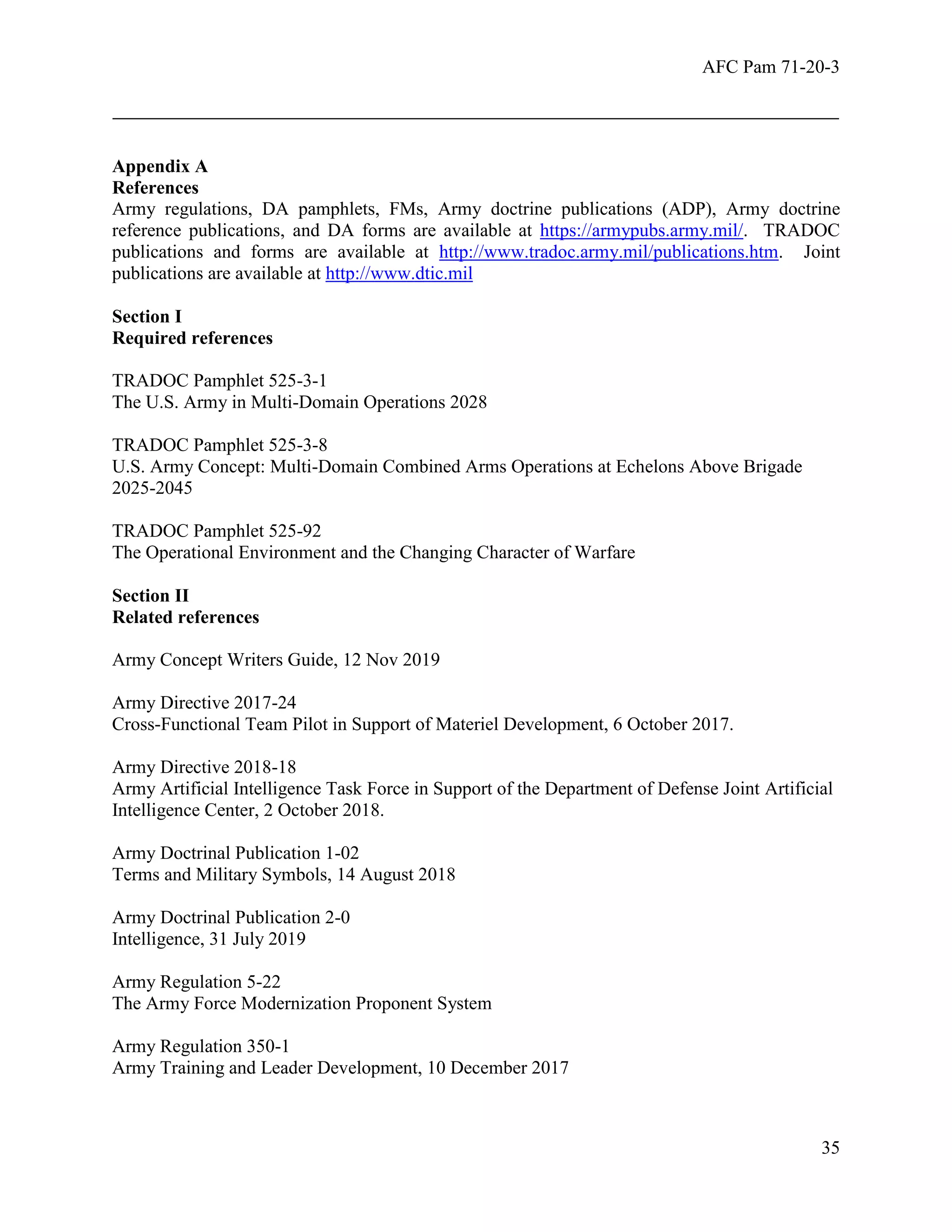 Army Futures Command Concept for Intelligence 2028 | PDF