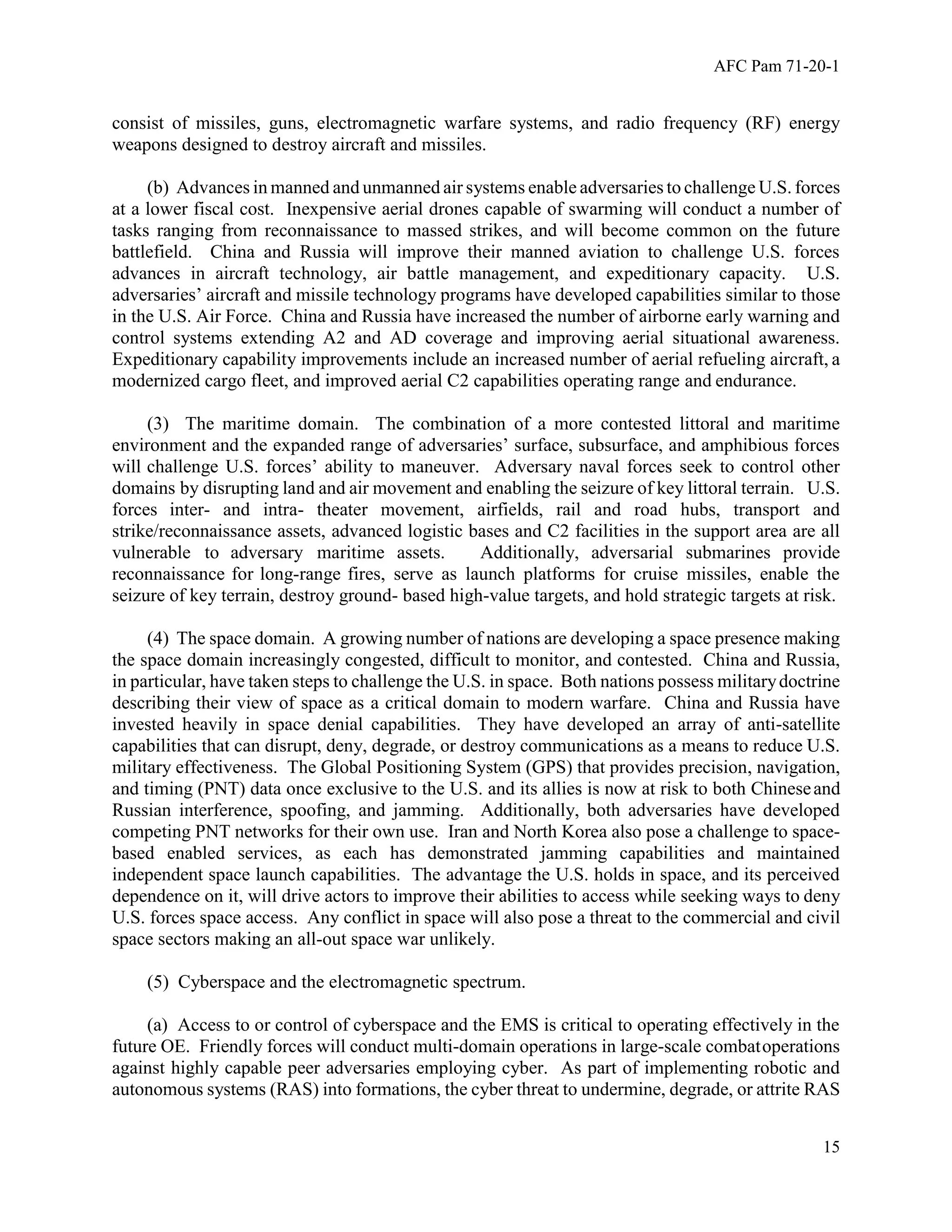 Army Futures Command Concept for Maneuver in Multi Domain Operations ...